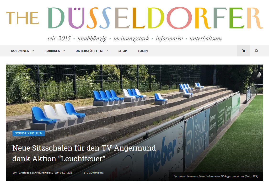 „THE DÜSSELDORFER“ und der „NORDBOTE“ berichten über den TVA | TV ...